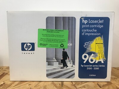 HP LaserJet 96A Black C4096A Toner Print Cartridge LaserJet 2100 2200 ...