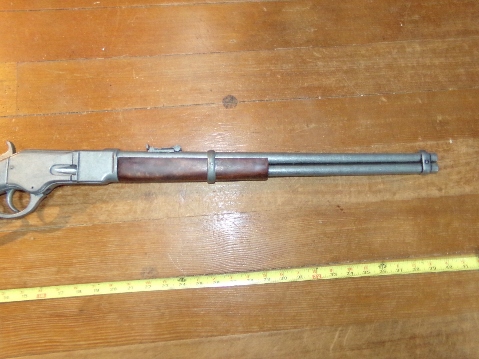 Non-Firing Winchester Model 1866 Movie Prop Display Lever Action Rifle ...