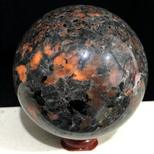 680G Natural Fire Stone Quartz Ball Crystal Quartz Sphere Mineral ...