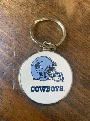 Dallas Cowboys Metal Key Chain NFL Football (Round) 1- 3/4" Diameter | eBay