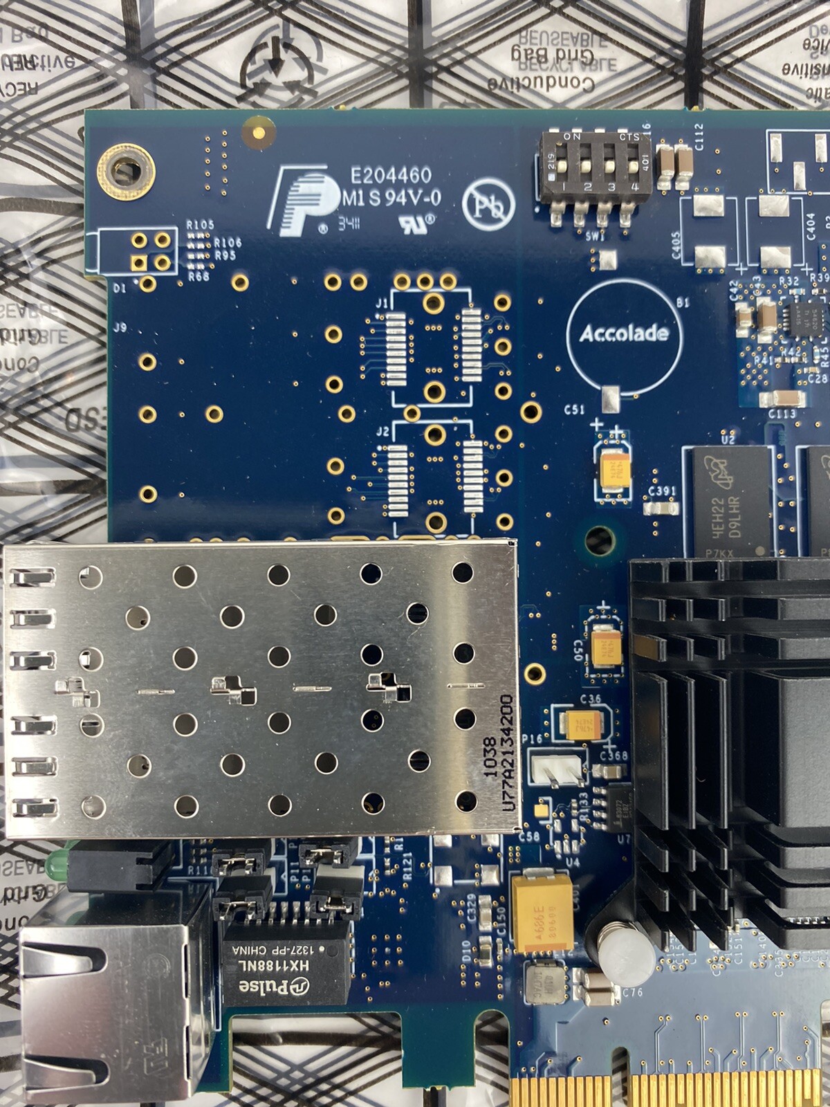 E204460 M1 S 94V-0 CIRCUIT BOARD PCB EXILINX Spansion 250-0040-01-SP1 ...