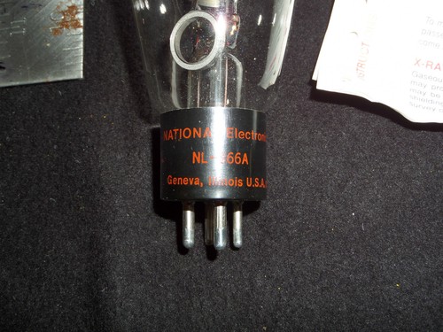 National NL - 866a Half-wave Mercury-vapor Rectifier Vacuum Tube for ...