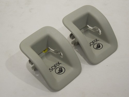 Audi RS5 8T B8 Pair Isofix Seat Slot Guide Trim Cover Star Silver New ...