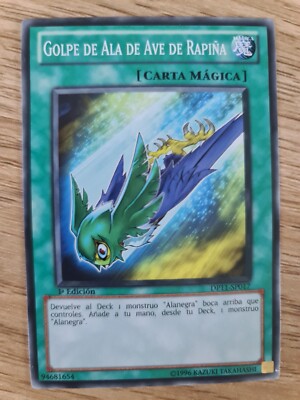 Raptor Wing Strike YUGIOH DP11 2011 COMMON SPANISH 1st ED NM #07042 | eBay