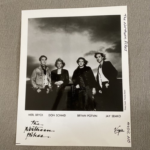 Northern Pikes Press Photo 8x10”. Jay Semko, Don Schmid, Bryan Potvin ...