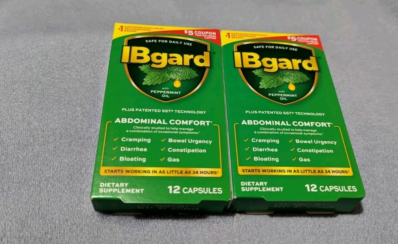 IBgard Dietary Management of Irritable Bowel Syndrome 12ct (2 Boxes ...