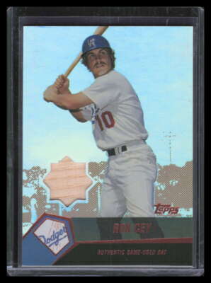 2004 Topps Clubhouse Copper Relics RCE Ron Cey Bat 61/99 | eBay Australia