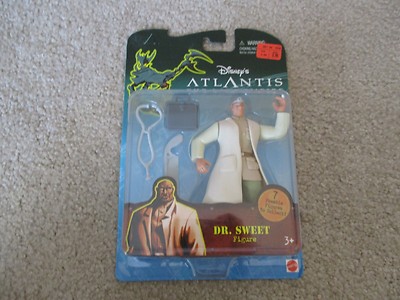 Disney's Atlantis The Lost Empire Dr. Sweet 4 Inch Series Mattel 2000 ...