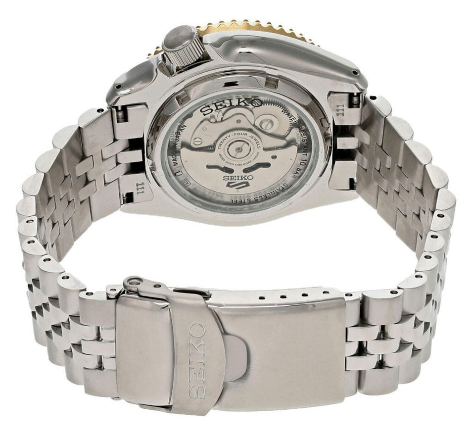 SEIKO 5 Sports SKX Sports GMT Series 42.5MM SS Men's Watch SSK021 | eBay