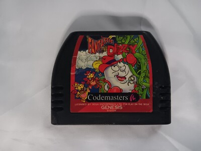 Fantastic Dizzy Codemasters Tested Sega Genesis Video Game 1996 | eBay