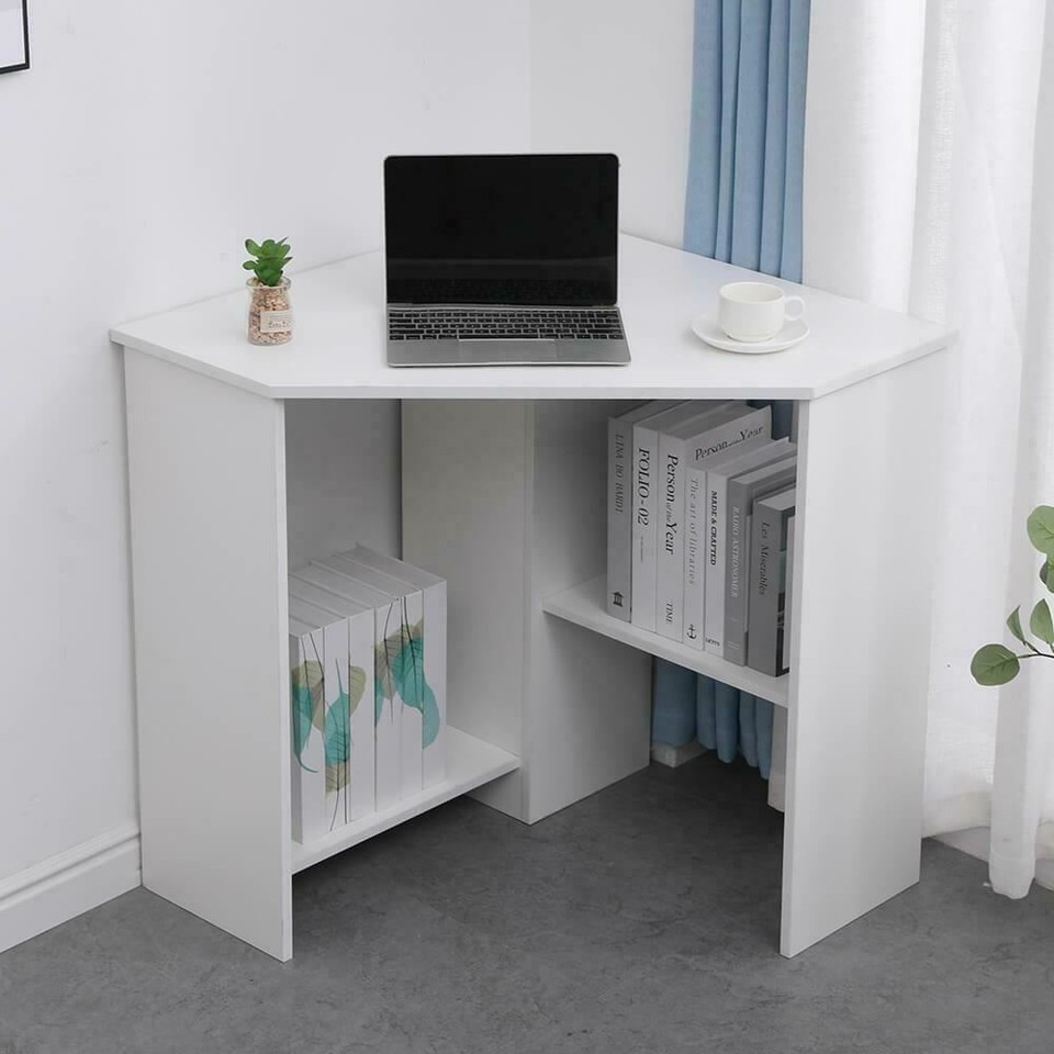 Computer Desk PC Laptop Table Corner Home Office Study Gaming ...