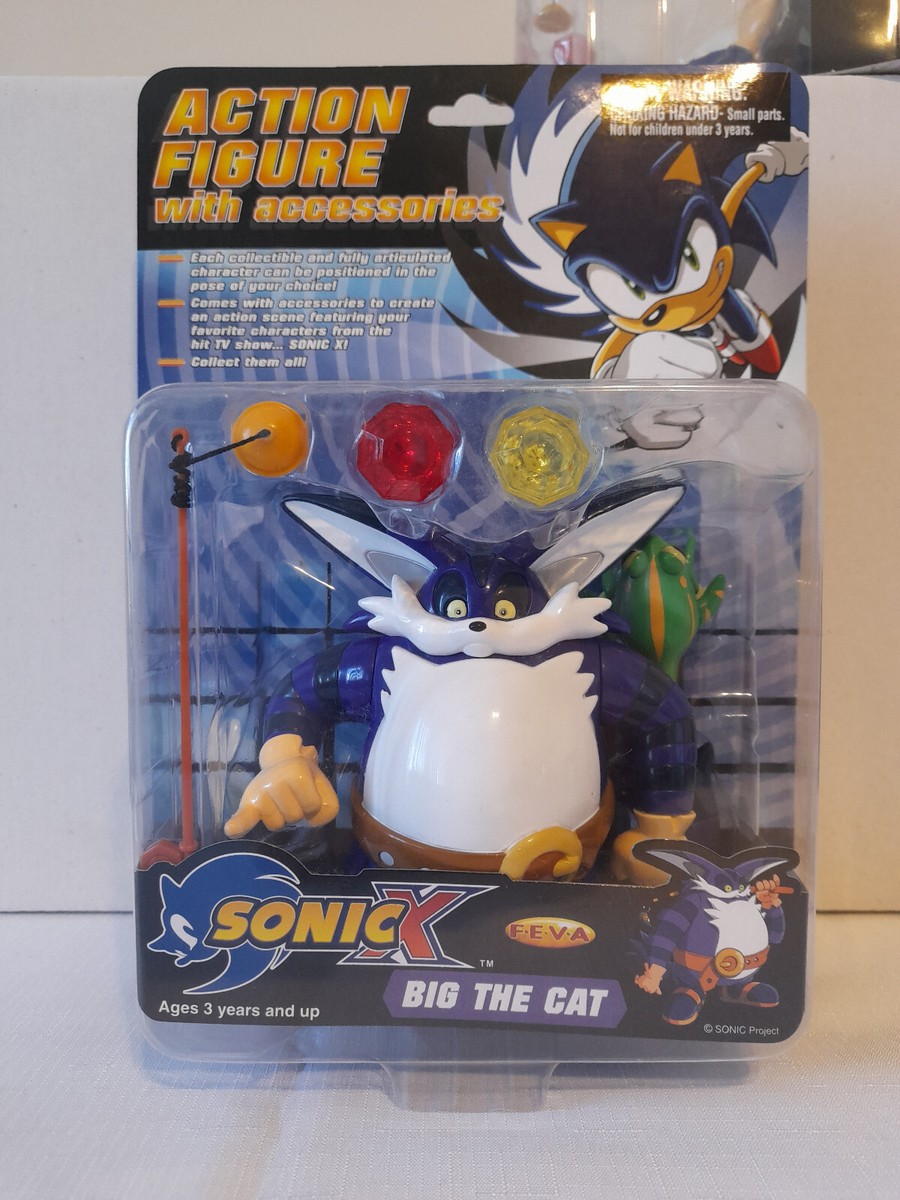 Sonic The Hedgehog Big Cat Big The Cat 5” Action Figure Sonic The