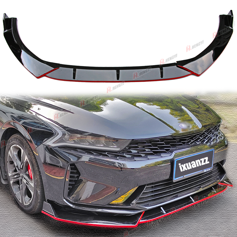 For KIA K5 GT GT-line 2020-23 Front Bumper Lip Splitter Chin Spoiler ...
