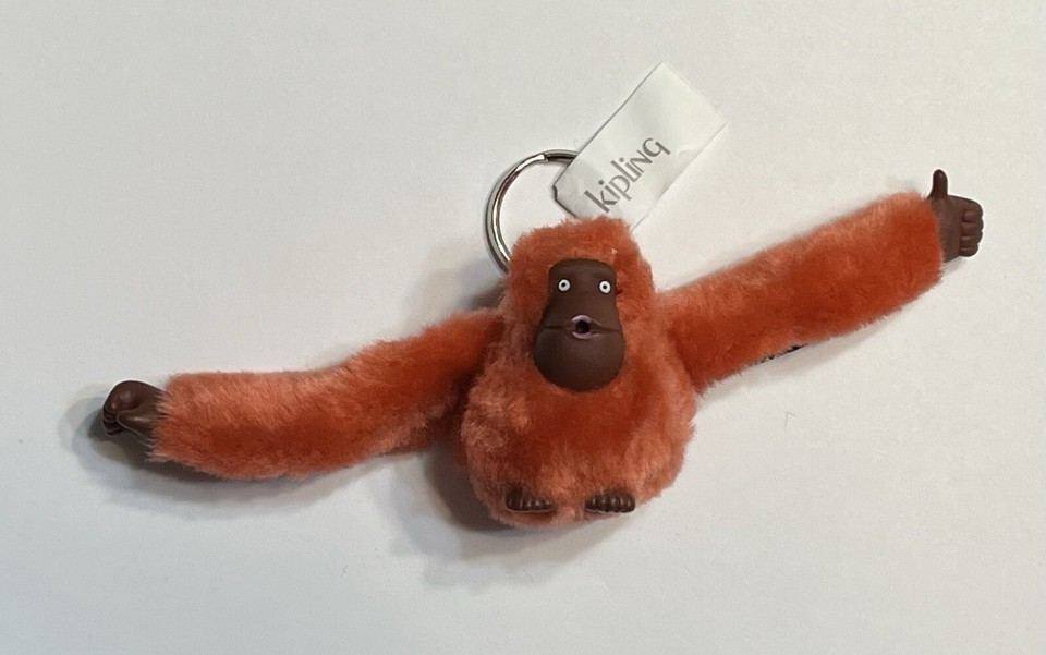 NWOT 3 (three) KIPLING 2” Monkey Key Chain Ring Bag Charm Fob (24Jul25 ...