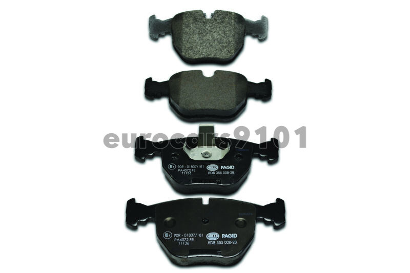 New! BMW X5 Hella-PAGID Front Disc Brake Pad Set 355008281 34116761252 ...