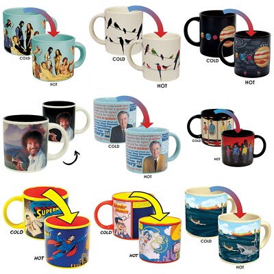 Unemployed Philosophers Guild Heat Changing Coffee Mug Add Hot Beverage ...