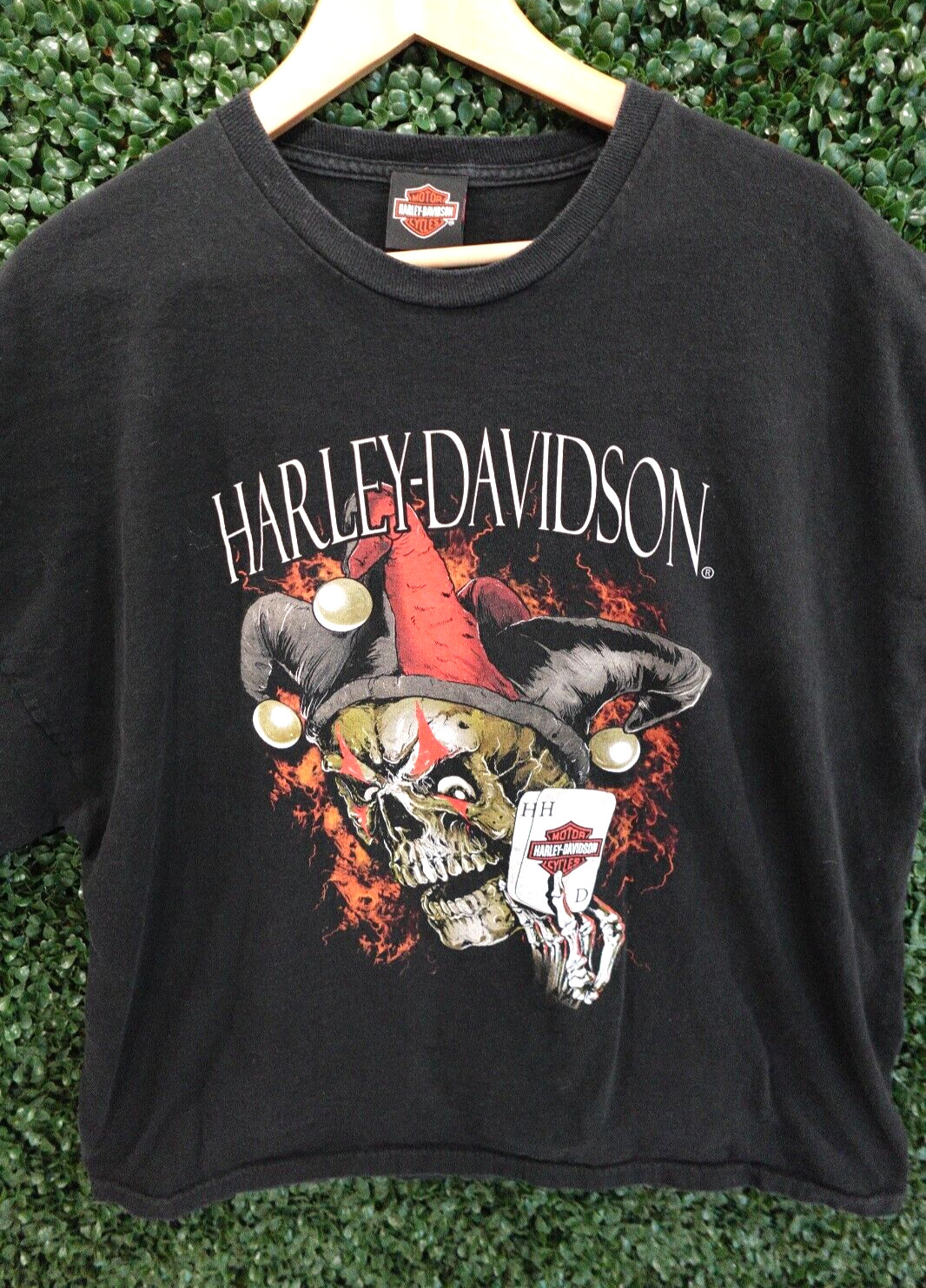 Harley Davidson Skull Jester Cards Cowboy Double Side… - Gem