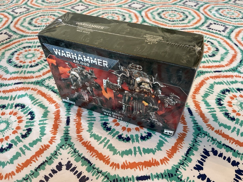 Warhammer 40K Chaos Knights War Dogs w/ Daemons, ALL bases Magnetized ...