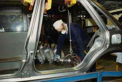 730051 Car Production Austin Rover Factory Cowley England A4 Photo ...