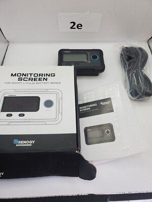 Renogy Monitor Screen for Smart Lithium Battery Series Model RMS-LFPS ...