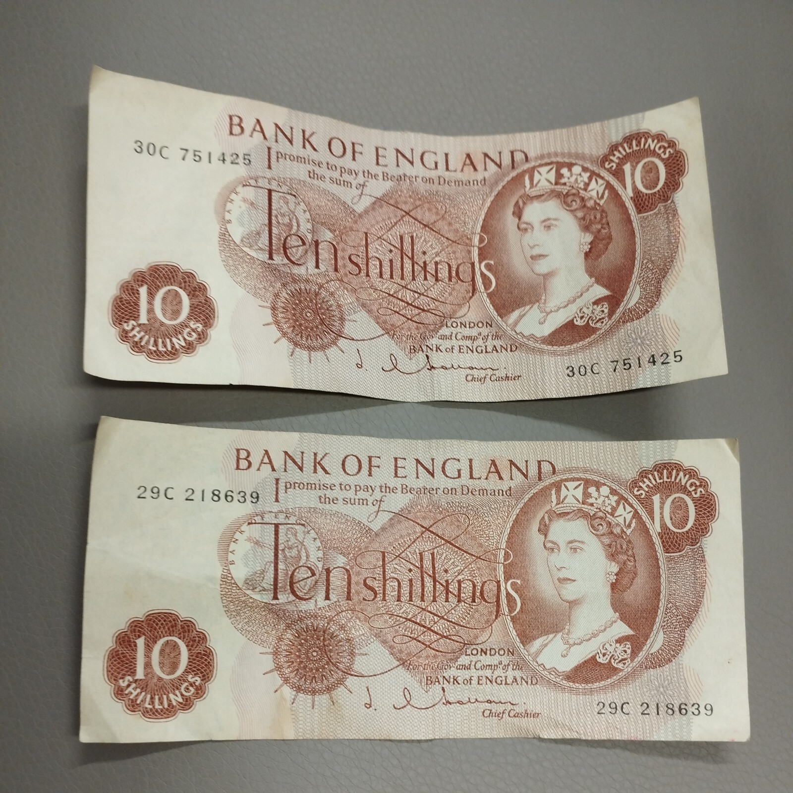 bank of england ten shilling note | eBay UK