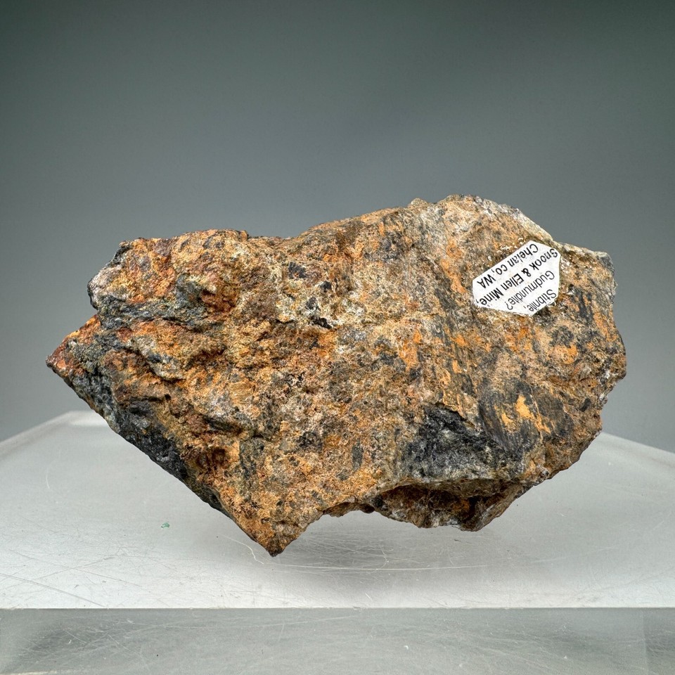 Stibnite, Gudmundite: Snook and Ellen Mine, Chelan County, Washington ...