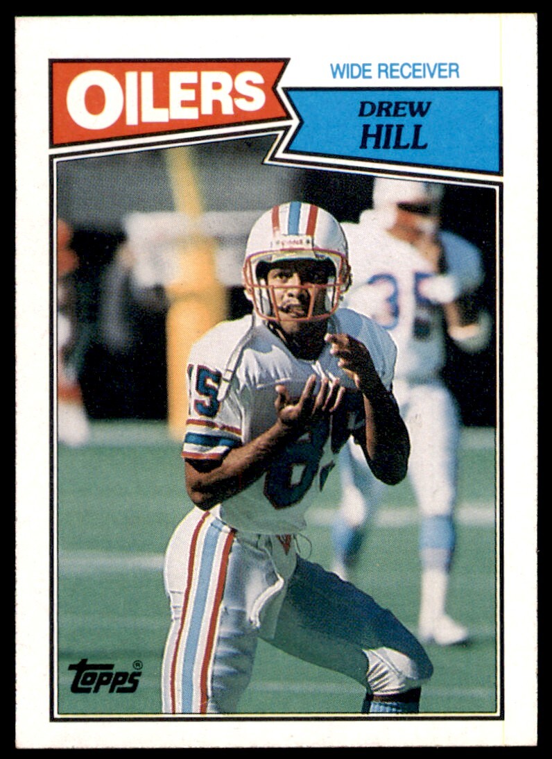 1987 Topps Drew Hill Houston Oilers #309 | eBay