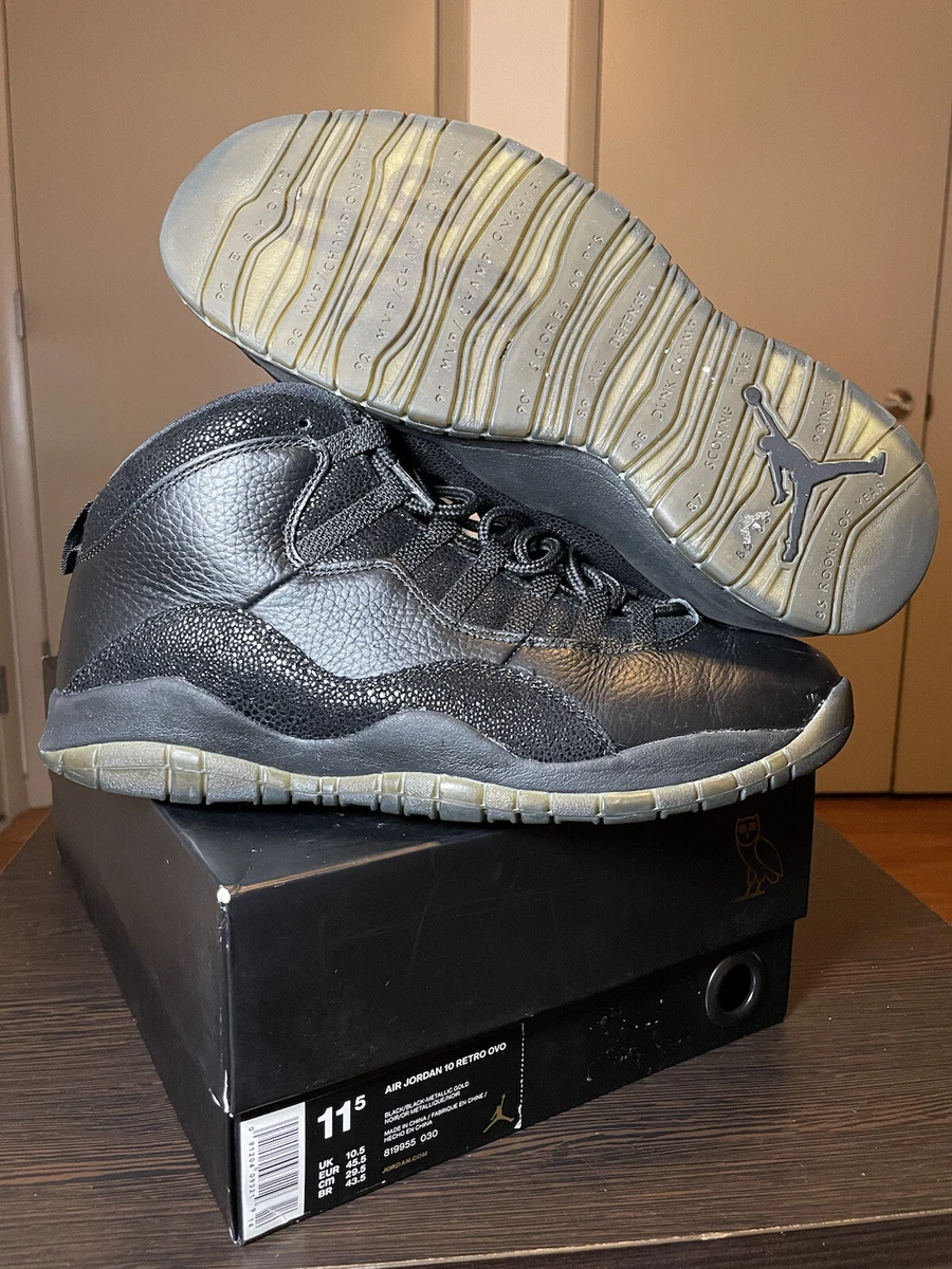 Jordan 10 Gold