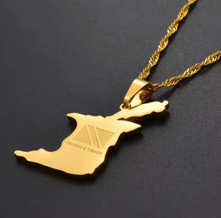 Trinidad and Tobago Flag Pendant Necklace Chain Set Fashion Jewelry | eBay
