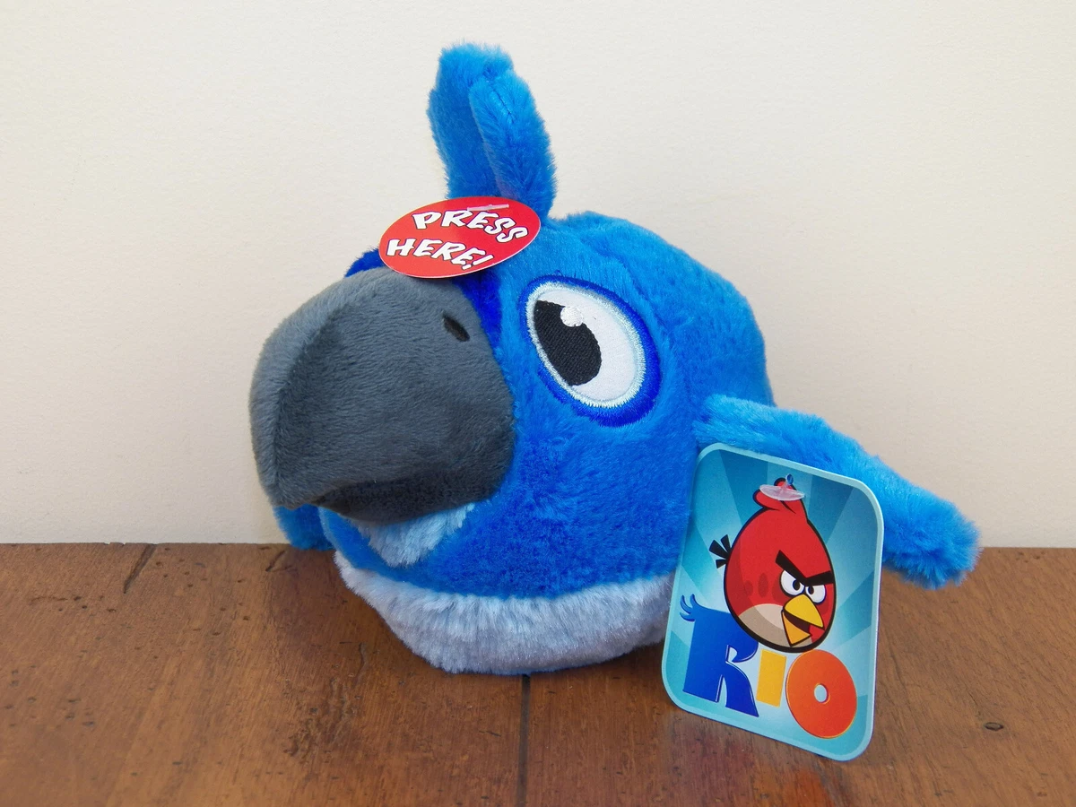 Angry Birds Rio Plush Blu