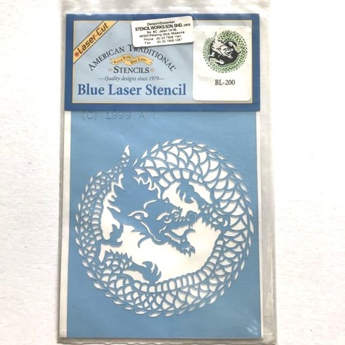 American Traditional Stencils Classics Dimensions & Blue Laser Stencils ...