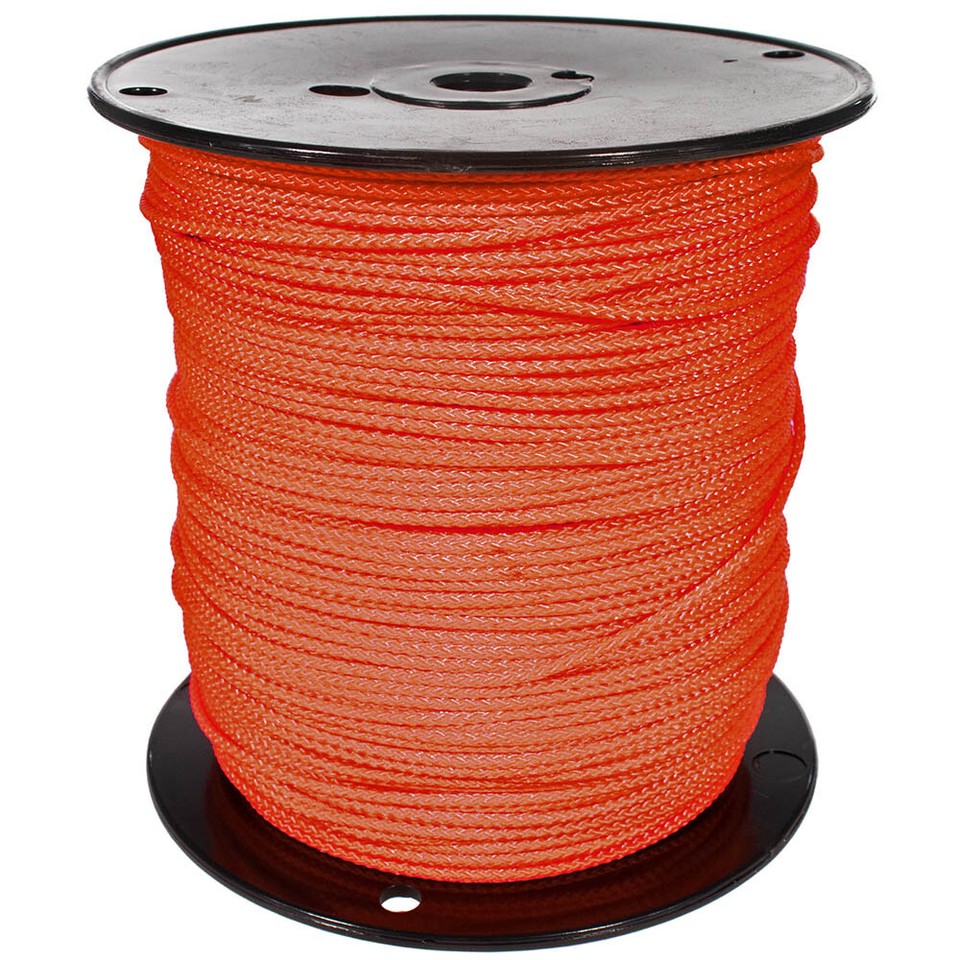 GOLBERG Diamond Braid Nylon Rope 1/8", 3/16", 1/4", 5/16", 3/8" 10ft ...
