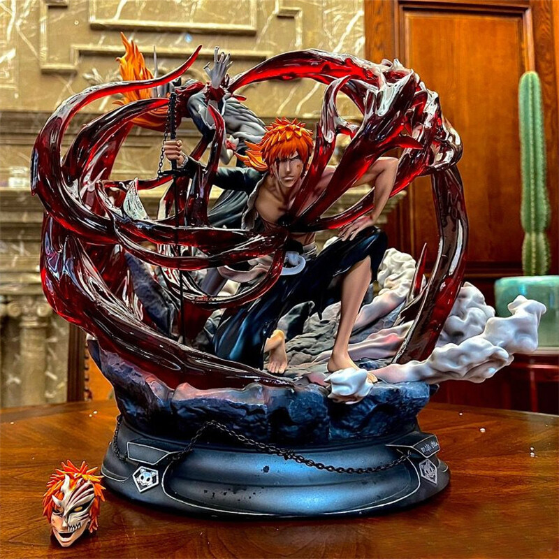 Bleach Kurosaki Ichigo Resin Last sleep Model Painted Original with box ...