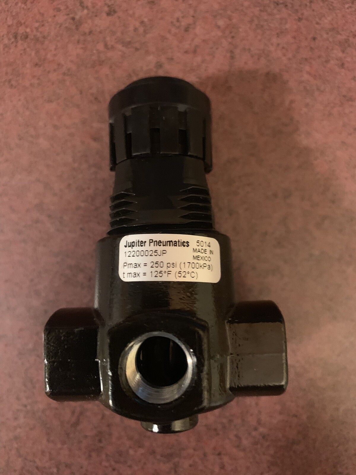 Jupiter Pneumatics Compact Regulator 1/4" Port 21 CFM 12200025JP | eBay