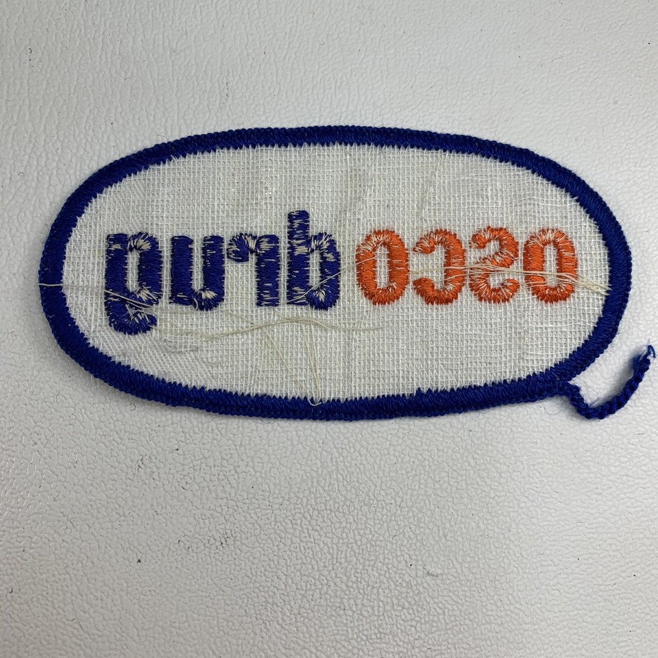 Vintage Pharmacy Advertising Patch OSCO DRUG Store Rx Prescription Shop ...