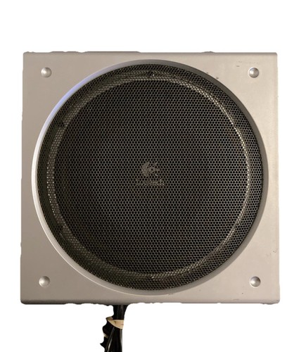 Logitech Z3 Subwoofer S-0085A 8" Black Finish 92dB 17W 35Hz Ga29 | eBay