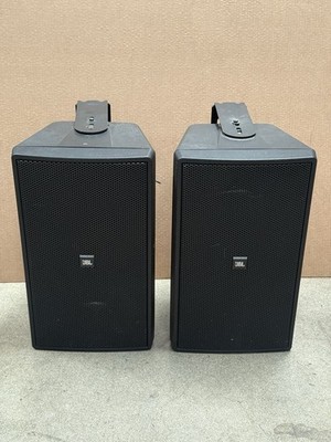 PAIR of JBL Control 29AV Indoor/Outdoor Speakers Black - W/ Brackets ...