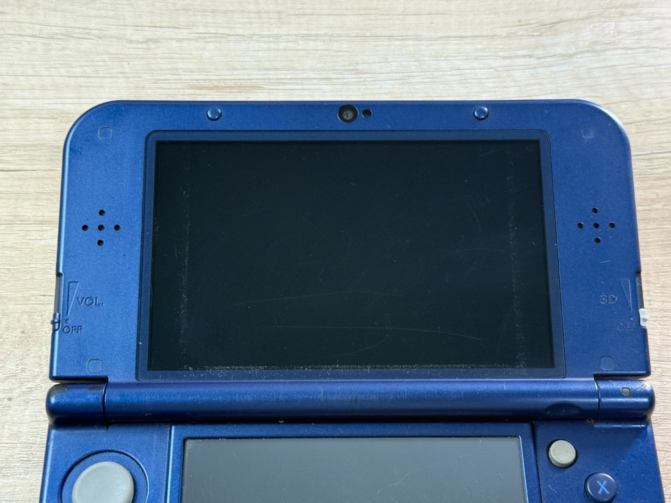 IPS Nintendo New 3DS XL Metallic Blue Console IPS Screen Top Tested ...