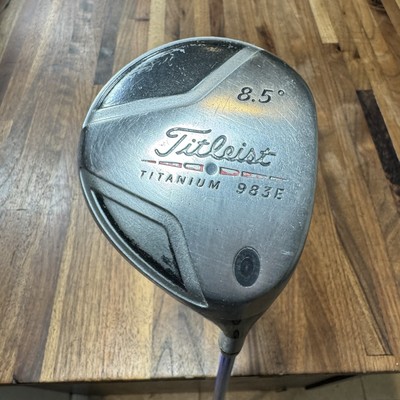 Titleist 983E Titanium Driver 8.5* Regular Flex Pro Launch Blue ...