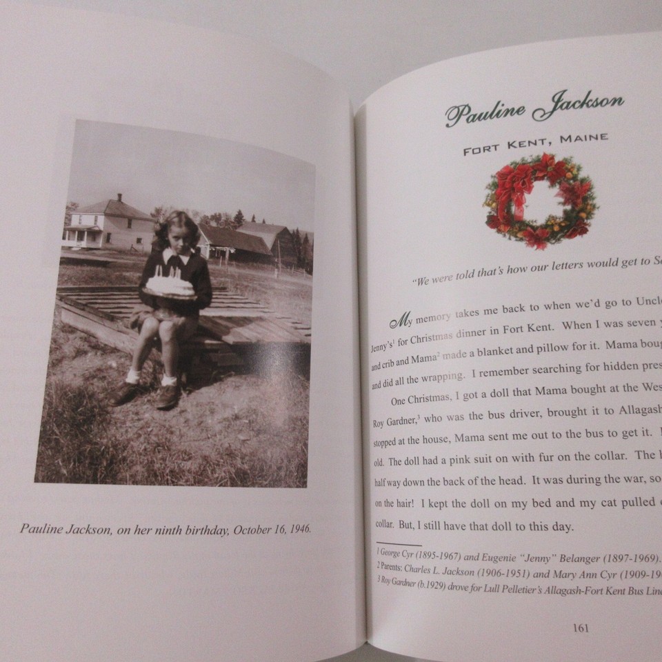 Christmas in Allagash The Early Years Cathy Pelletier Signed Maine ...
