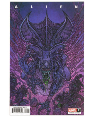 Marvel Comics ALIEN (2022) #2 WOLF 1:50 Variant Cover | eBay