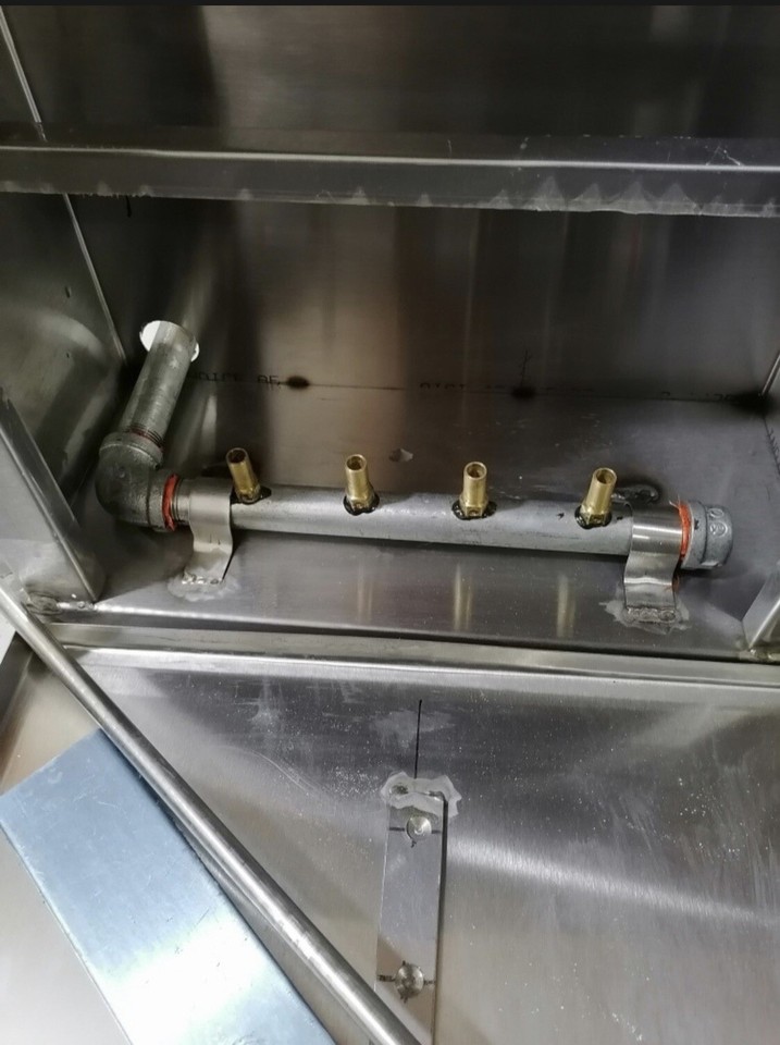 TROMPO TACOS AL PASTOR 4 GAS BURNER 8 BRICK 50KG PASTORERO ADOBADA ...