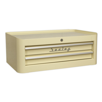 Mid-Box 2 Drawer Retro Style | eBay UK