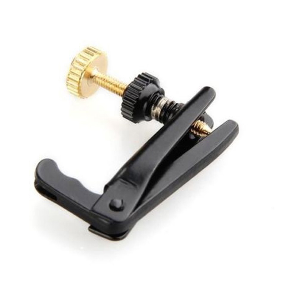 Yinfente Black Fine Tuners Gold Screws 4 Pcs String Adjuster 3/4-4/4 ...