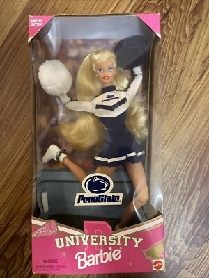 1996 Penn State University Barbie Doll Cheerleader New In Box | eBay