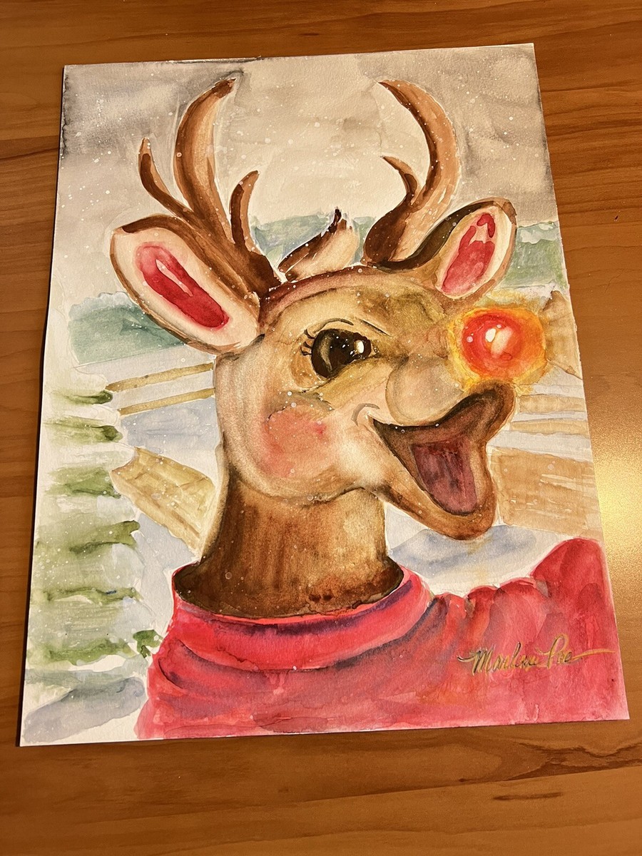 Rudolph Reindeer Drawing Rudolph The Red Nose Reindeer Coloring Page