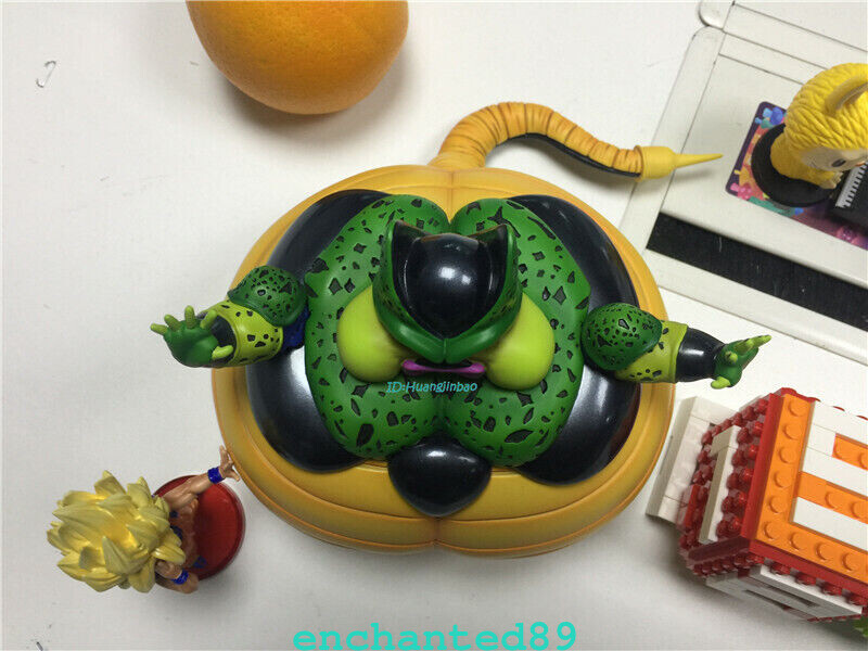 Dragon Ball Self-Destruct Cell Statue Son Goku Resin Figure League ...