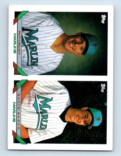 1993 Topps Gavin Baugh Pat Leahy Florida Marlins #641 | eBay