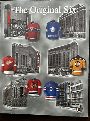 Poster - The Original Six -NHL | eBay