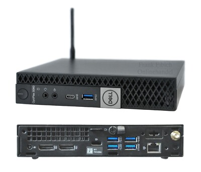Mini PC Dell OptiPlex 5060 Micro NVMe SSD i3 i5 i7 16/32GB RAM WLAN Win ...